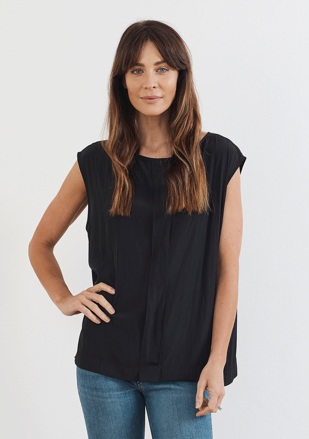 Mela Purdie Pleat Shell – Khlassik