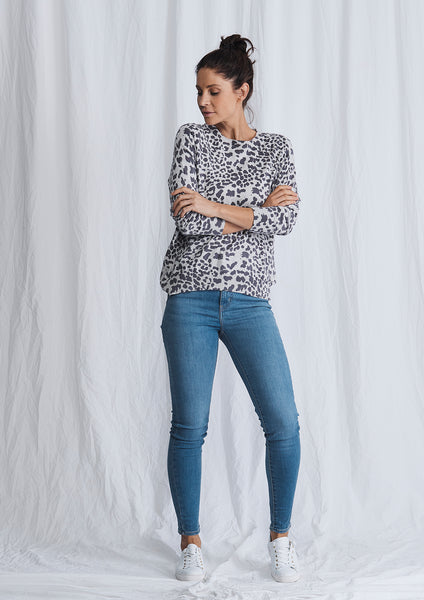 Alessandra Leopard Cindy Sweater – Khlassik