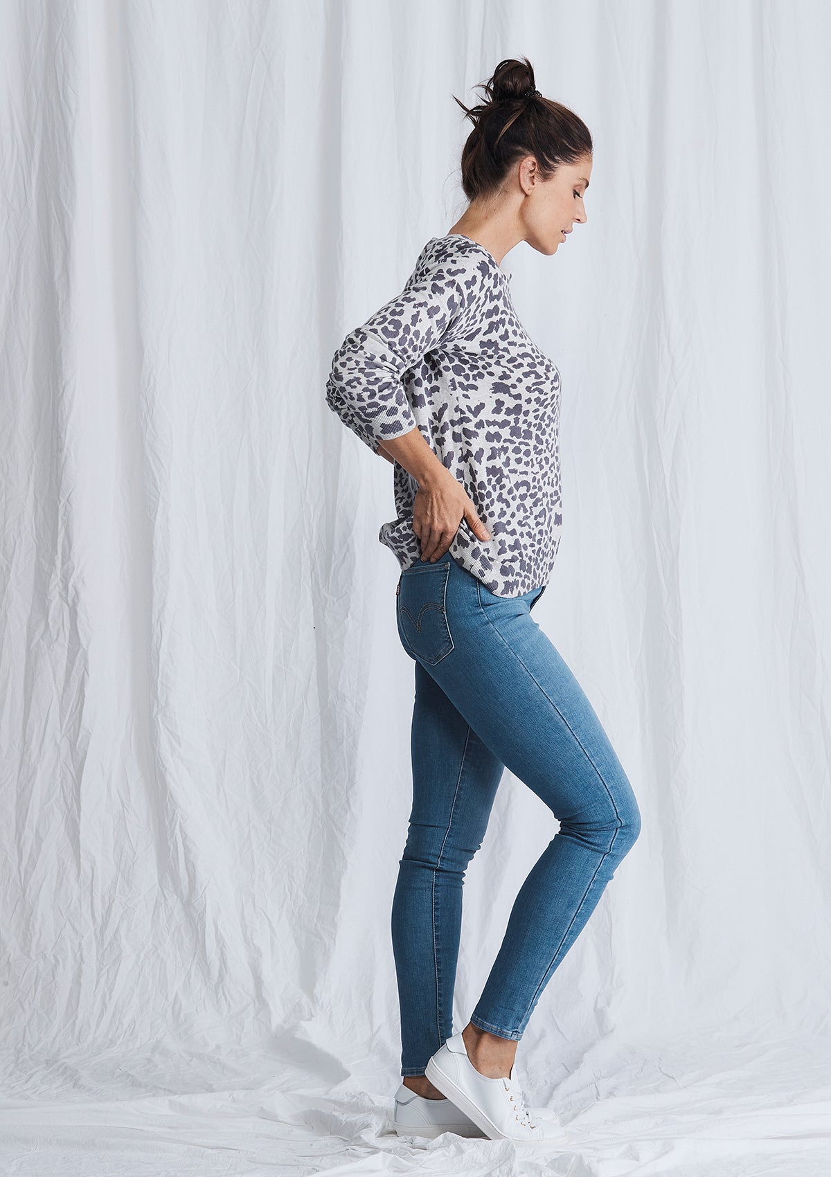 Alessandra Leopard Cindy Sweater – Khlassik